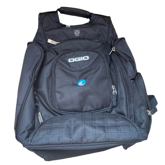 OGIO | Bags | Ogio Tech Specs Metro Street Backpack Black Company Logo Embroidered | Poshmark